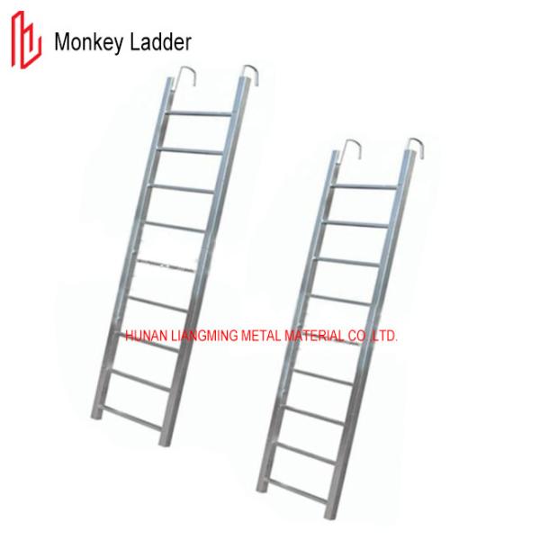 Quality Q235 Pre Galvanized Cat Ladder For Frame Scaffolding System for sale