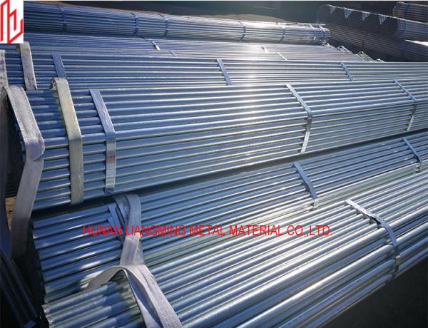 Quality EN39 Hot Dipped Galvanized Scaffolding Tube Round 48.3mm Outer Diameter for sale