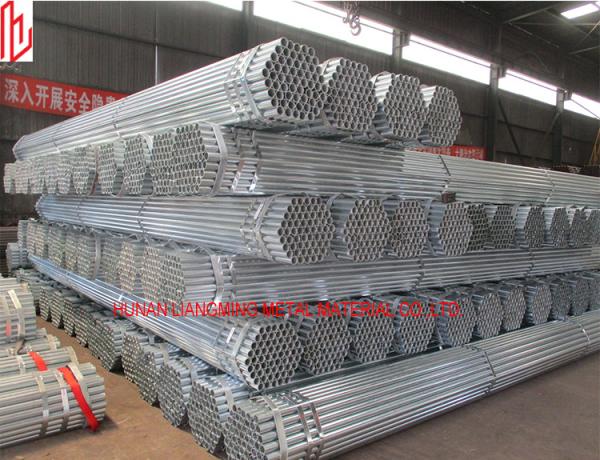 Quality 48.3mm / 60.3mm OD Galvanised Scaffold Tube BS1139 Standard for sale