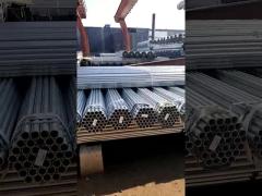 BS1139 Galvanized Scaffolding Pipe 48.3mm / 60.3mm OD 1.8mm - 4.0mm Thickness