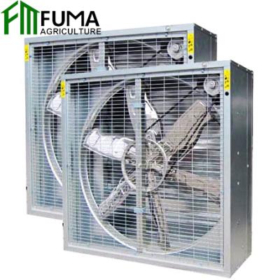 China Factory Industrial Exhaust Fan With Cooling Pad For Greenhouse Cooling System Te koop