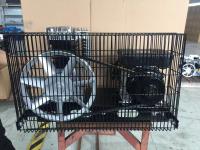 China 3.0HP Dual Cylinder Reciprocating Piston Compressor Belt Single Phase for sale