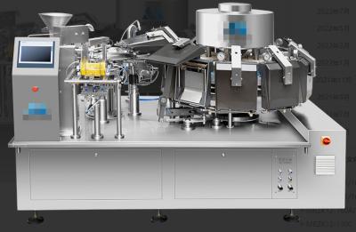 China Multifunction High Speed Vacuum Packaging Machine For Seafood Premade Bag for sale