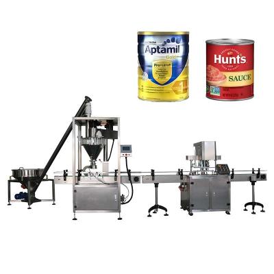 China Touch Screen Multi Purpose Metal Cans Packing Machine With Stainless Steel Construction for sale