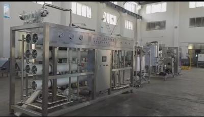 China Fully Automatic Three-In-One Mineral Water Purified Water Rotary Filling Machine for sale