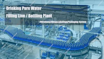 China Fully Automatic Three-In-One Mineral Water Purified Water Rotary Filling Machine for sale