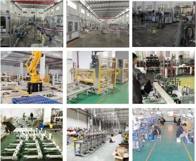China 50-1000ml Power System Liquid Filling Production Line Smooth Operation Compact Type for sale