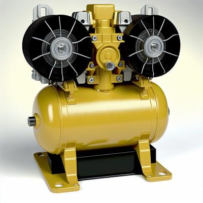 China DW-3080 30 galões cabeça de compressor de ar elétrico bomba de ferro fundido 125 PSI Pressão máxima à venda