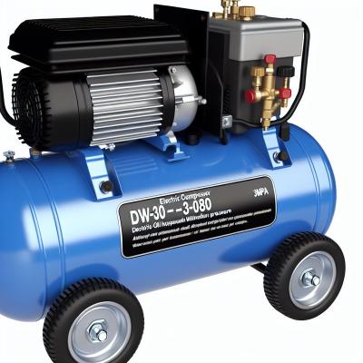 China Elektrischer Luftkompressorkopf DW-3080 mit synthetischem Öl 3 PS PS 0,8Mpa Druck zu verkaufen