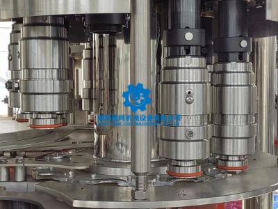 China Stainless Steel Touch Screen Bottles Fill Seal Machine Safety Features Roller Sealing Technology for sale