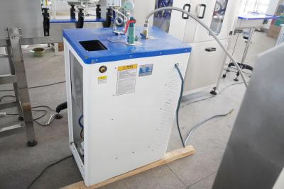 China Automatic Horizontal Wrap Around Shrink Sleeve Label Seaming Machine for Plastic Bottle for sale