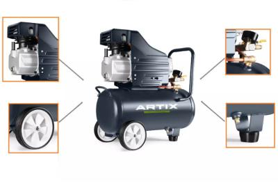 China Rendimiento de trabajo pesado 2HP / 1.5kw compresor de aire con 23KGS de peso y 206/0.206 entrega de aire en venta