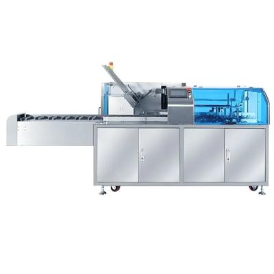 Cina Macchina di cartonatura continua di alta qualità full-auto per tubi/bottiglie/bollicine/penne/lipstick Prodotto Macchina di cartonatura ad alta velocità con dispositivo di selezione dei prodotti di tipo bastone e colla calda in vendita