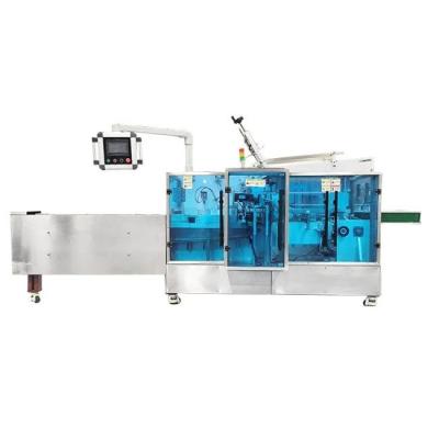 Cina Macchina di cartonatura continua di alta qualità full-auto per tubi/bottiglie/bollicine/penne/lipstick Prodotto Macchina di cartonatura ad alta velocità con dispositivo di selezione dei prodotti di tipo bastone e colla calda in vendita