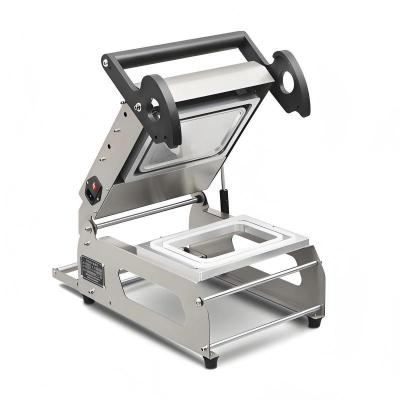 China Compact Design Manual Heat Sealer Machine  for Food Tray Sealing Easy to use Food and Meat Package  for Plastic Containers for sale