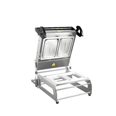 304 Stainless Steel Manual Packing Machine with 1 Year Warranty for Food Tray Sealing