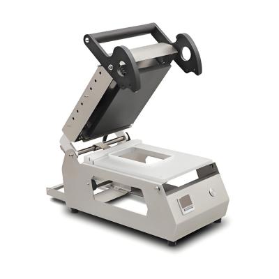 Cina Sigillatrice manuale per vassoi per confezionamento alimentare - Facile da usare per confezioni di alimenti e carne - Per contenitori di plastica, vassoi alimentari, taglio trasversale - Sigillatrice in vendita