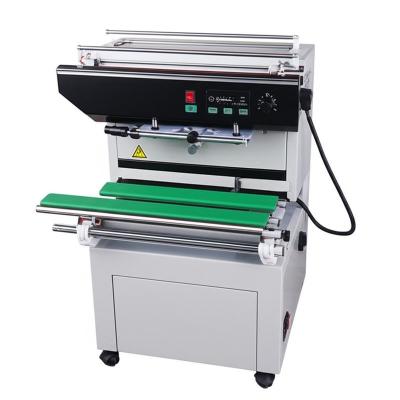 China Manual Package Machine Mini Sealer Plastic Material Tray Sealing Machine  Desktop Circle-cut Fast Food Tray Sealing Machine for sale