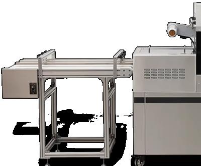 China Automatic  Modified Atmosphere Packing Line Horizontal Push Rod Continuous Type DQ810TG-E Airflow Displacement Tray Sealer for sale