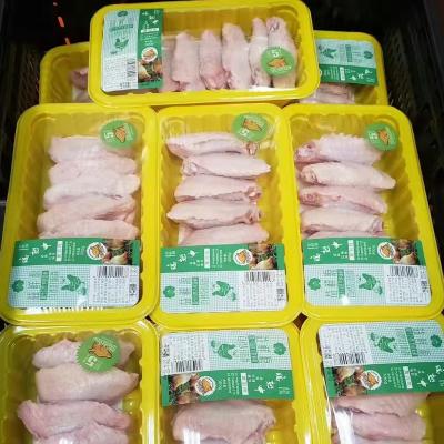 China Automatic  Modified Atmosphere Packing Line Horizontal Push Rod Continuous Type DQ810TG-E Airflow Displacement Tray Sealer for sale