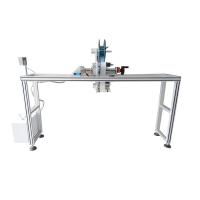 China Fully Automatic Flat Gantry Labeling Machine CH-605K Paper Box Labeling Machine, Assembly Line Labeling Machine for sale