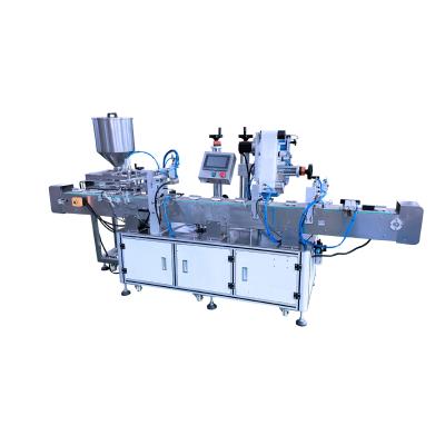 China Customized Fully Automatic Customized Single Head Sealing Film Labeling and Filling Machine CH-GZ05 for sale