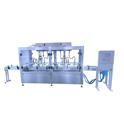 China Manufacturer Customized Full-automatic Self Flow Eight Head Explosion-proof Filling Machine CH-GZ800 Screw Cap Labeling Production Line for sale