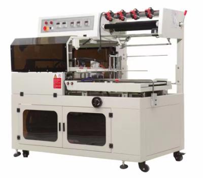 China Fully Automatic Horizontal Sealing and Cutting Heat Shrink Wrapping Machine With 1m Tunnel for packaging lines for sale