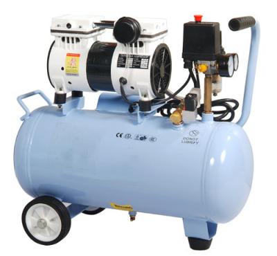China 1.5hp Silent Piston Compressor Portable 2800rpm 7 Bar 100psi for sale