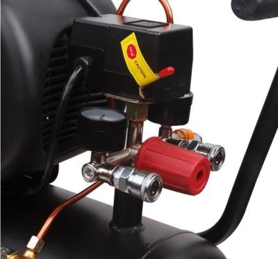 China 25kg Direct Drive Air Compressor 50l Belt Drive Black For Home Decoration for sale