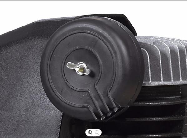 26KGS Single Piston Air Compressor 47mm 0.206m3 Min Black