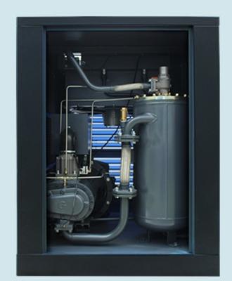 Cina compressore d'aria della vite 22kw 30hp trasmissione a cinghia da 10 barre trifase in vendita