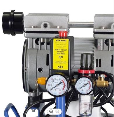 Cina 2400W Mute Air Compressor 60MM Noiseless Double Nozzles Aluminum Alloy Body in vendita