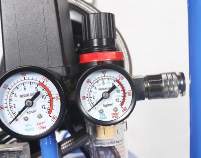 Chine 3 Head Silent Air Compressor Noiseless 210L Min Air Cooling à vendre