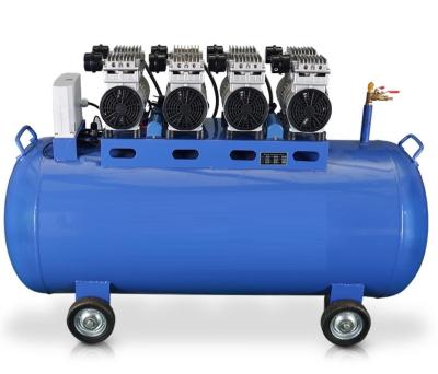 China 8 bar Low Noise Silent Air Compressor Portable 6000w Antibacterial Coated Tank for sale