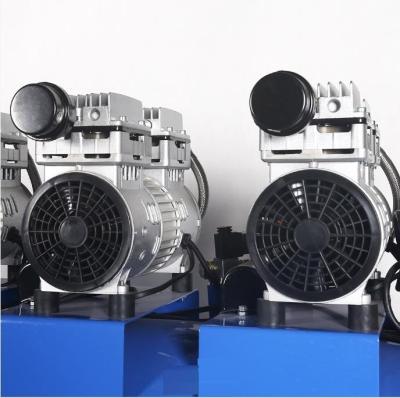 China 8 bar Low Noise Silent Air Compressor Portable 6000w Antibacterial Coated Tank for sale