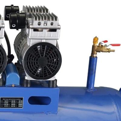 China 8 bar Low Noise Silent Air Compressor Portable 6000w Antibacterial Coated Tank for sale