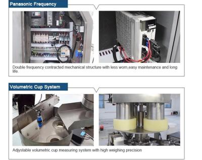 China MCU Automatic Granule Grain Packaging Machine Liner Weigher for beans nuts chips for sale