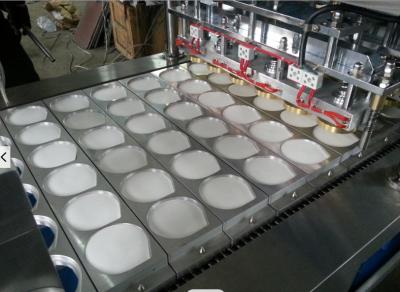 China 3500mm Capsule Cup Coffee Pod Filling And Sealing Machine 4 Lane for sale