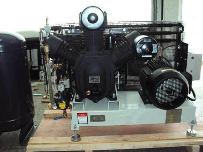 China 15kw 20hp 380v High Pressure Piston Reciprocating Piston Compressor 3 Cylinder Belt Driven for sale