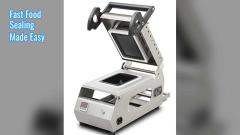 Fast Food Tray Sealer DQ2 Stainless Steel Easy Use