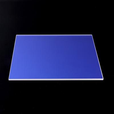 China Customizable Round Optical Glass Filters Colored Glass Filters For Color Separation for sale