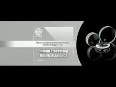 Filtros de vidro óptico de comprimento focal personalizados com substrato N-BK7 de diâmetro de 25 mm