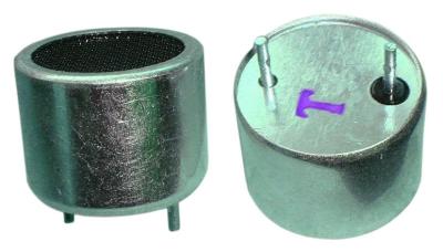 China Abra o Pin-tipo sensor ultra-sônico de 16mm com freqüência 40kHz e utilização do receptor do método à venda