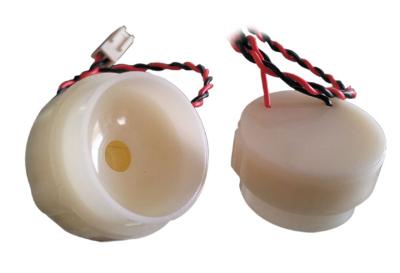 Cina Cicalino elettronico piezo-elettrico 30MM, cicalini bianchi del cavo da 9 volt di passivo dell'ABS in vendita