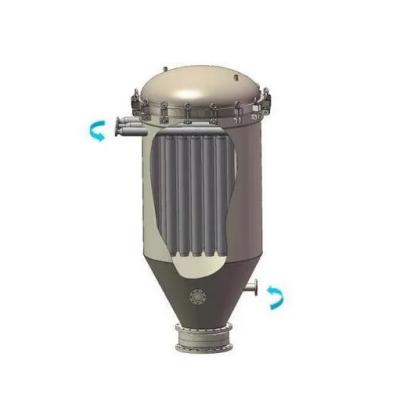 China 50kg Capacity Stainless Steel Candle Filter Cake Layer Filtration Fully Closed System for sale