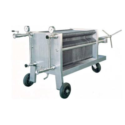 China Multi layer filter press food grade stainless steel 304/316L plate and frame multilayer filter for wine/cooking oil/etc for sale