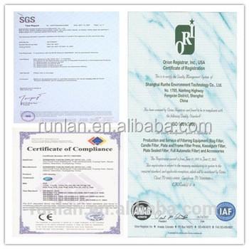 China customized sludge storoage furnel for large plate frame press filter system accessory for sale