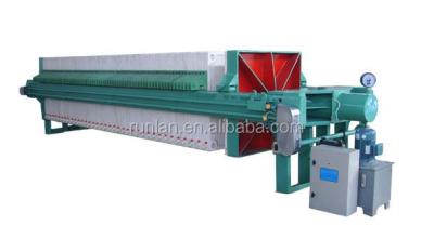 China PLC Controlled Polypropylene/NBR Filter Plate Diaphragm Pressing and Filtering Machine for sale