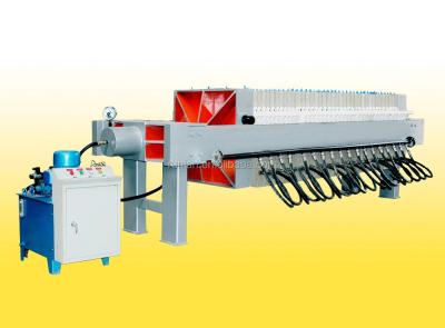 China PLC Controlled Polypropylene/NBR Filter Plate Diaphragm Pressing and Filtering Machine for sale